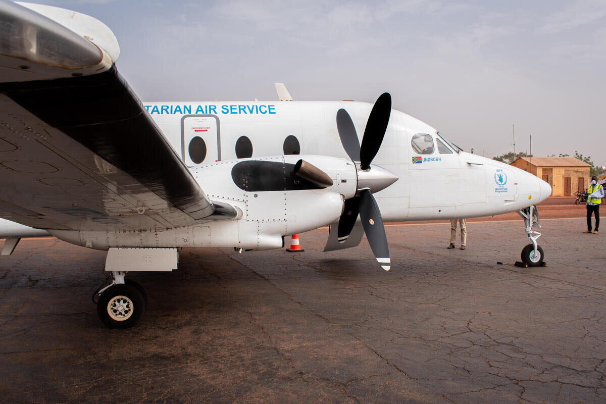 UNHAS : Le service aérien humanitaire des Nations Unies au Mali | World ...